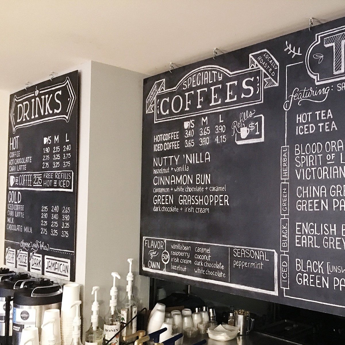 Chalkboard-Style Menus – Unique Touch for Your Cafe | UPL