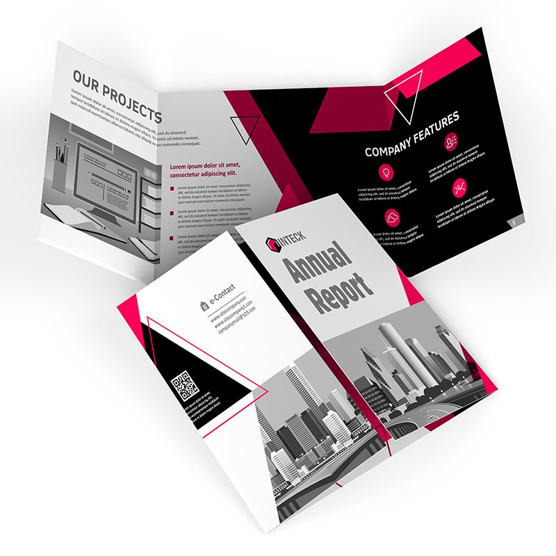 Gate Fold Brochure – Premium Custom Printing | UPL