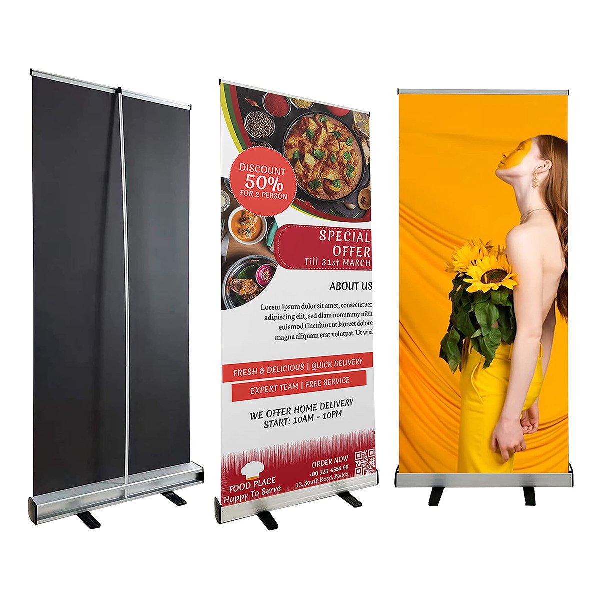 Pull-Up Banners – Portable & Professional Displays | UPL
